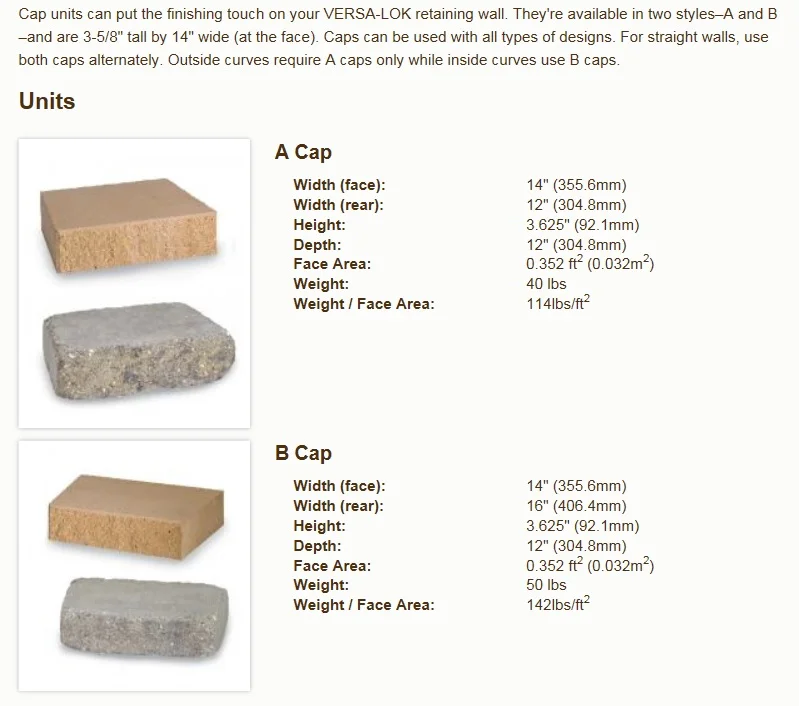 Versa Lok Color Options