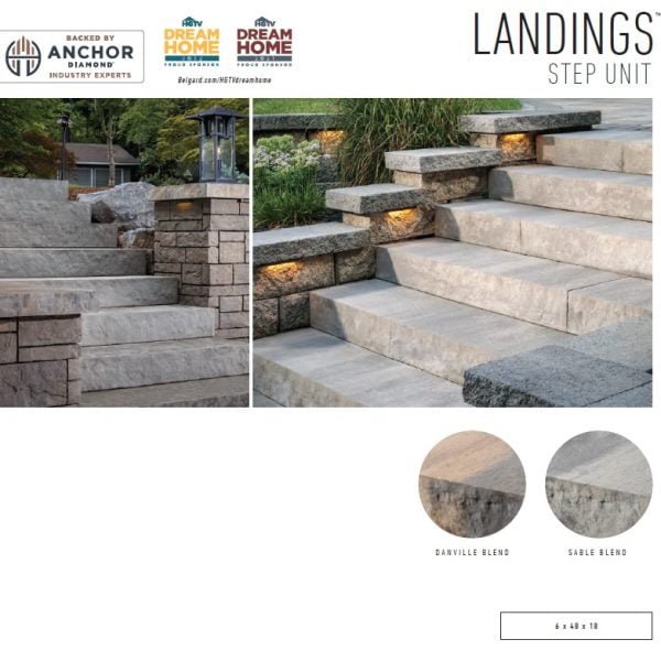 Buy Belgard Mirage Unico Step & Coping Ardesie - South Shore Landscape ...