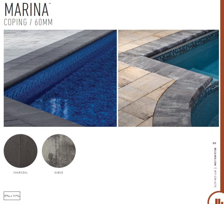 Buy Belgard Bullnose Marina Coping 6" - South Shore Landscape Supply