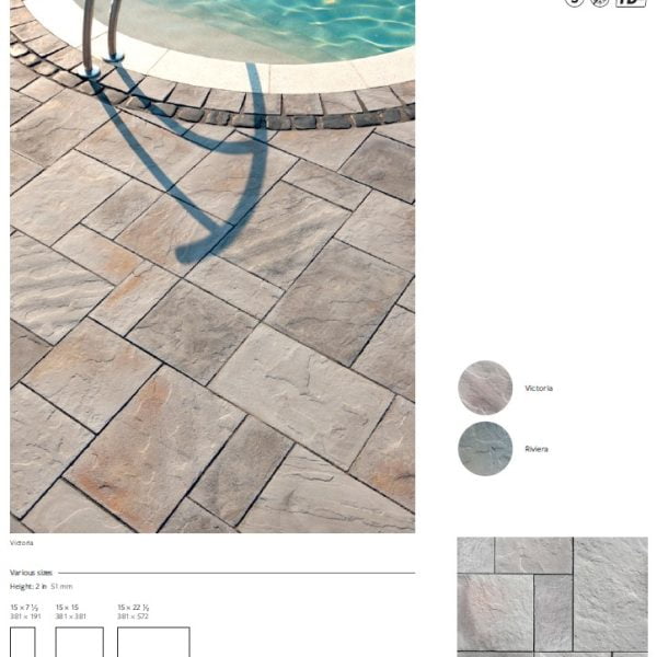 Techo Bloc Caps | Techo York Wall Cap 48"