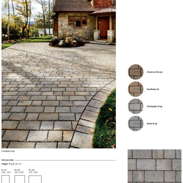 Techo Bloc Caps | Techo Piedmonte 12 X 30 Cap