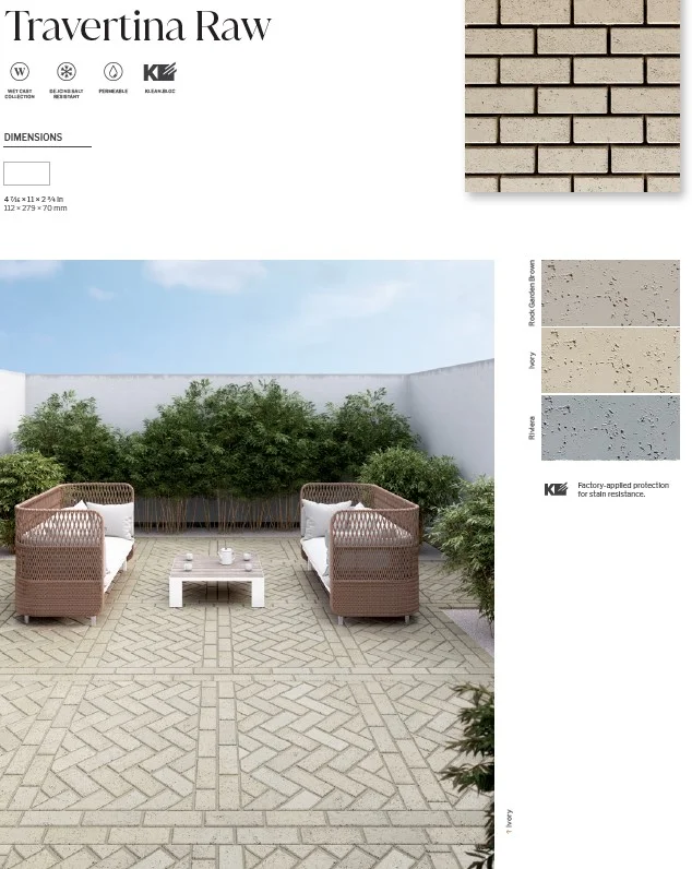 Buy Techo Blu 80mm Slab, Slate HD - South Shore Landscape Supply