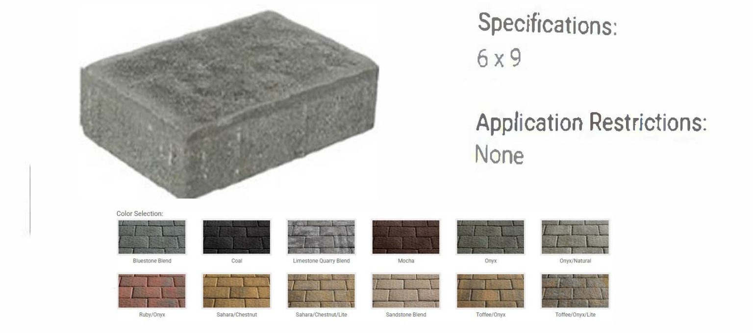 Buy Cambridge Pavers Roundtable 6x9 - South Shore Landscape Supply